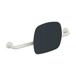 HEWI 801 Rückenstütze 801.51.916299 Wandabstand 150mm, Lehne anthrazitgrau, reinweiß