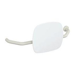 HEWI 801 Rückenstütze 801.51B9271R99 Wandabstand 230mm, rechts, matt, Lehne signalweiß, reinweiß