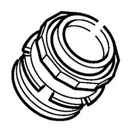 Hansa Befestigungsmutter M55 x 1 SW45 59912525 M55 x 1, AF 45