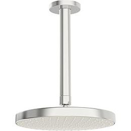 Hansa Hansabasicjet Kopfbrause 44370100 Anti-Kalk-Technik, Deckenanbindung, 1-strahlig, Ausladung 251 mm, chrom
