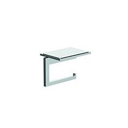 Kludi VELA C Toilettenpapierhalter 3197105 mit Ablage chrom