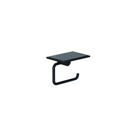 Kludi VELA R Toilettenpapierhalter 5897139 mit Ablage mattschwarz