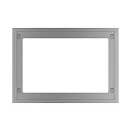 TECE WC-Abdeckrahmen 9240645 Metall, chrom glänzend, für WC-Einbaurahmen