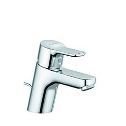 Kludi Pure&easy Waschtischarmatur 373850565 chrom, DN 15, mit Metall-Ablaufgarnitur