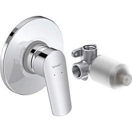 Duravit No. 1 Fertigmontageset N14210007010 Unterputz Brausearmatur, 1 Verbraucher, chrom