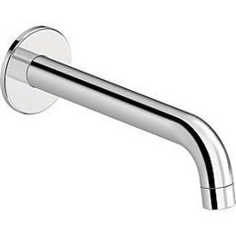 Duravit No. 1 Wanneneinlauf N15240010010 Ausladung 198mm, DN 15, runde Rosette, chrom