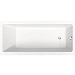 Duravit No.1 Basic Badewanne 700596000000000 rechteckig, 180x80cm, mit einer Rückenschräge, weiss