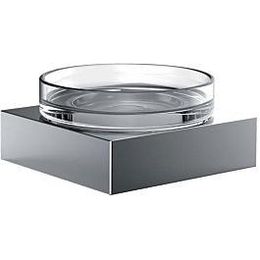 Emco Liaison Seifenhalter 183000101 chrom, Kristallglas klar