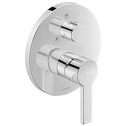 Duravit B.2 Wannenarmatur B24210012010 chrom, Unterputzarmatur, mit Umstellung