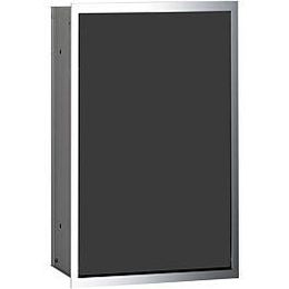 Emco Asis Modul 300 Abfallsammler 973227930 chrom/schwarz, Unterputzmodell
