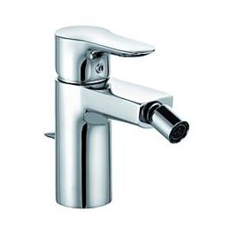Kludi Objekta Bidetarmatur 324160575 chrom, mit Ablaufgarnitur