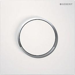 Geberit Hytouch Typ 10 Urinalsteuerung 116015KJ1 pneumatisch, weiss/verchromt/weiss