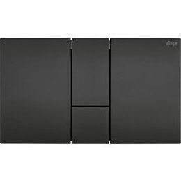 Viega Visign for Style Betätigungsplatte 801748 220x130x6mm, für Unterputz-Spülkasten, Kunststoff schwarz matt