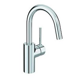 Kludi Bozz Waschtischarmatur 380280576 geschlossener Hebel, schwenkbarer Auslauf, chrom