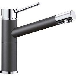Blanco ALTA Compact Küchenarmatur 515323 SILGRANIT-Look anthrazit/chrom