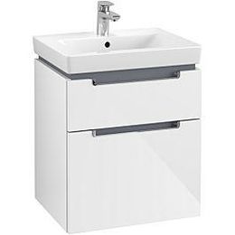 Villeroy & Boch Villeroy & Boch Subway 2.0 WaschtischUnterschrank A90810DH, 53,7 x 59 x 42,3 cm, Glossy White