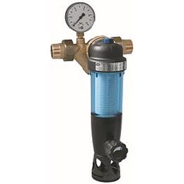 Syr - Hans Sasserath SYR Rückspülfilter Duo DFR 231420000 DN 20, mit Druckminderer und Manometer
