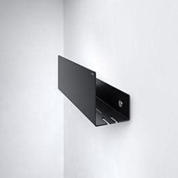 KEUCO Duschablage 24952370000 320x120x90mm, Wandmontage, schwarz matt