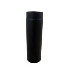 Bertrams ST-Pu Rauchrohr 08RL500-150L 500 mm, Ø 150 mm, pulverbeschichtet, schwarz