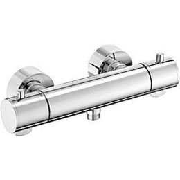 KEUCO Brause Thermostat Armatur Plan 54926170100 Aufputz, Aluminium-finish