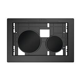 TECEloop Betätigungseinheit 9240667 für WC-Betätigungsplatte, Tasten schwarz