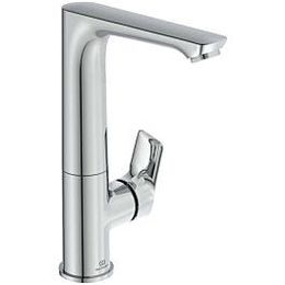 Ideal Standard Connect Air Waschtischarmatur A7023AA hoher schwenkbarer Gussauslauf, Ausladung 140mm, ohne Ablaufgarnitur, verchromt