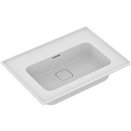 Ideal Standard Strada II Möbelwaschtisch T363301 ohne Hahnloch, 640 x 180 x 460 mm, weiß