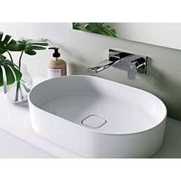 Ideal Standard Strada II Aufsatzwaschtisch T2981MA oval, 600 x 180 x 400 mm, weiß mit Ideal Plus