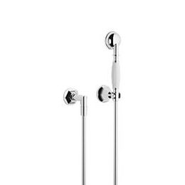 Dornbracht Madison Flair Brausegarnitur 27803371-00 mit Einzelrosetten, chrom