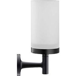 Duravit Starck T Glashalter 0099314600 schwarz matt, Wandmontage, Glas matt