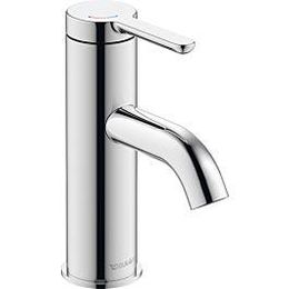 Duravit C.1 Waschtischarmatur S C11013002010 MinusFlow, ohne Zugstange, Chrom Hochglanz