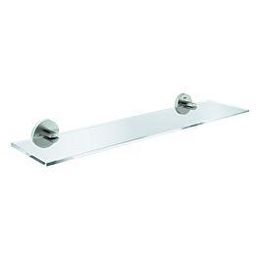 Grohe Essentials Glasablage 40799DC1 53cm, verdeckte Befestigung, supersteel