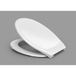 HARO HAROmed Basic WC-Sitz 531050 weiß, Scharniere Edelstahl, SoldiFix, 2-Punkt