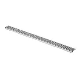 TECE Designrost 601061 TECEdrainline organic gerade, 100 cm, Edelstahl gebürstet