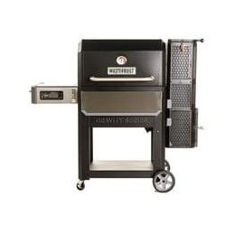 Holzkohlegrill + Smoker Gravity FED 1050 schwarz
