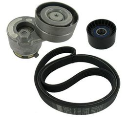 SKF Keilrippenriemensatz für RENAULT MITSUBISHI VAUXHALL VOLVO NISSAN OPEL 11925-00Q0J 7701477512 MW30638633 VKMA 36038