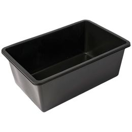 Fertigteich Ubbink "Quadra C3", schwarz, B:78cm H:44cm L:118cm, Polyethylen (PE), Teichschalen