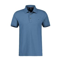 Lerros Poloshirt »Herren Poloshirt in gewaschener Optik« CRISPY BLUE 3XL 3XL MODERN FIT (schmale Passform)