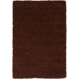 MyFlair M&Ouml;BEL & ACCESSOIRES Hochflor-Teppich &raquo;Shaggy Shag, LAGERR&Auml;UMUNG!&laquo; rechteckig 38 mm H&ouml;he gewebt, Uni Farben, ideal im Wohnzimmer &...