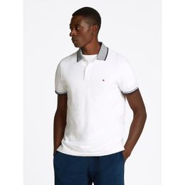 Tommy Hilfiger Poloshirt »LINEN PIQUE REG POLO« White L L Poloshirt von Tommy Hilfiger Menswear