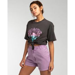 Billabong Shorts »Beach Sun« Lilac Dream XS XS Stoff: Baumwoll-Twill-Stoff