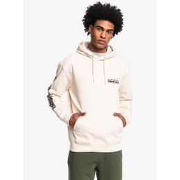 Quiksilver Kapuzensweatshirt &raquo;Spiral&laquo; wei&szlig; M M Material: Stoff aus reiner Baumwolle