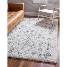 MyFlair MÖBEL & ACCESSOIRES Hochflor-Teppich »Temara Shag, LAGERRÄUMUNG!« rechteckig 51 mm Höhe gewebt, Scandi Design, ideal im Wohnzimmer &...
