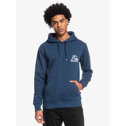 Quiksilver Kapuzensweatshirt »Rolling Circle« Insignia Blue XS XS Stoff: Baumwoll- /Polyestergemisch [280 g/m2]