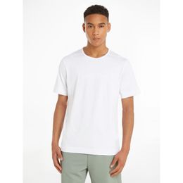 Calvin Klein Sport Kurzarmshirt mit Rundhalsausschnitt weiß S (36) S (36) Shirt von Calvin Klein Performance