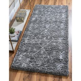 MyFlair MÖBEL & ACCESSOIRES Hochflor-Läufer »Temara Shag, LAGERRÄUMUNG!« rechteckig 51 mm Höhe Teppich-Läufer, gewebt, Scandi Design, ideal im Flur...