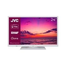 JVC LT-24VH5455W, LED-Fernseher 60 cm (24 Zoll), wei&szlig;, WXGA (HD-Ready), Triple Tuner, Smart TV, TiVo Betriebssystem