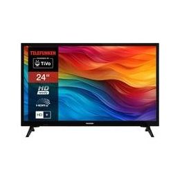 Telefunken XH24TO550S, LED-Fernseher 60 cm (24 Zoll), schwarz, WXGA (HD-ready), Triple Tuner, Mediaplayer, Smart-TV
