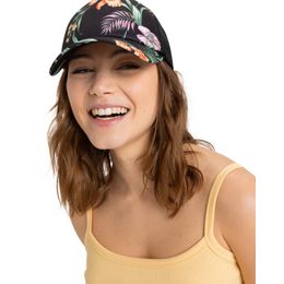 Roxy Trucker Cap »Beautiful Morning« schwarz Einheitsgröße Einheitsgröße Stoff: bedrucktes Polyester-Gewebe
