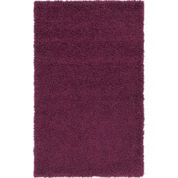 MyFlair M&Ouml;BEL & ACCESSOIRES Hochflor-Teppich &raquo;Shaggy Shag, LAGERR&Auml;UMUNG!&laquo; rechteckig 38 mm H&ouml;he gewebt, Uni Farben, ideal im Wohnzimmer &...